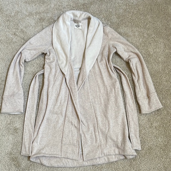 UGG | Intimates & Sleepwear | Ugg Duffield Ii Robe In Oatmeal Heather ...